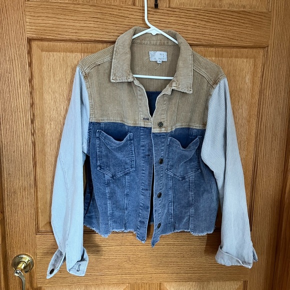 oli & Halin | Jackets & Coats | Oli Hali Corduroy 3 Tone Jacket | Poshmark